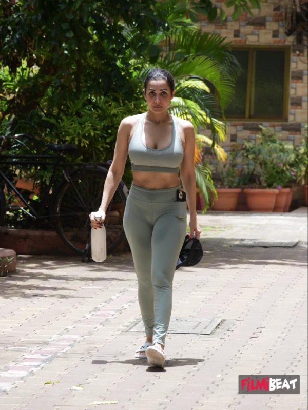 Malaika Arora Spotted Leaving Diva Yoga After a Steamy Yoga Session