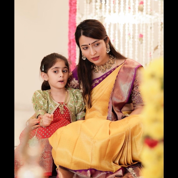 Yash and Radhika Pandit's Heartwarming Varamahalakshmi Puja Celebration ...