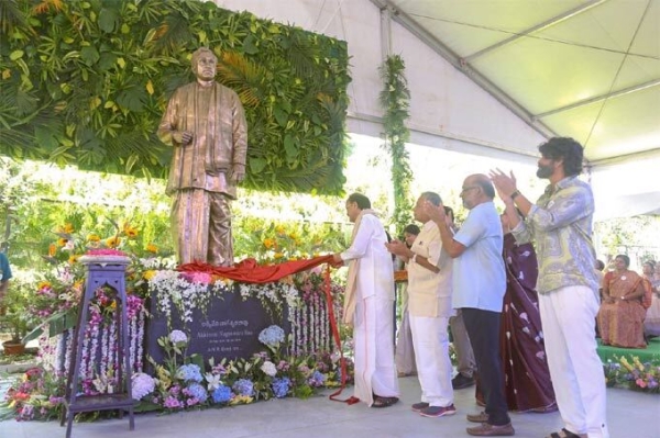 ANR Lives ON: అక్కినేని శతజయంతి వేడుకల్లో సెలబ్రిటీస్ హంగామా చూశారా ...