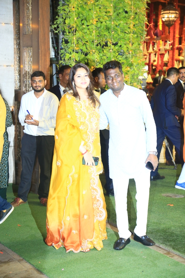 Atlee and Priya Krishna Grace Ambani's Ganesh Chaturthi Bash in ...