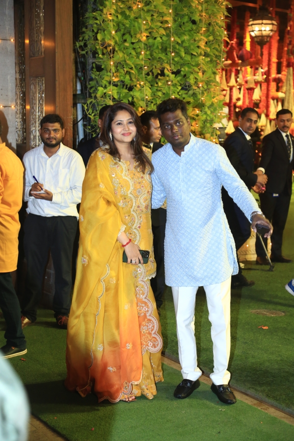 Atlee and Priya Krishna Grace Ambani's Ganesh Chaturthi Bash in ...