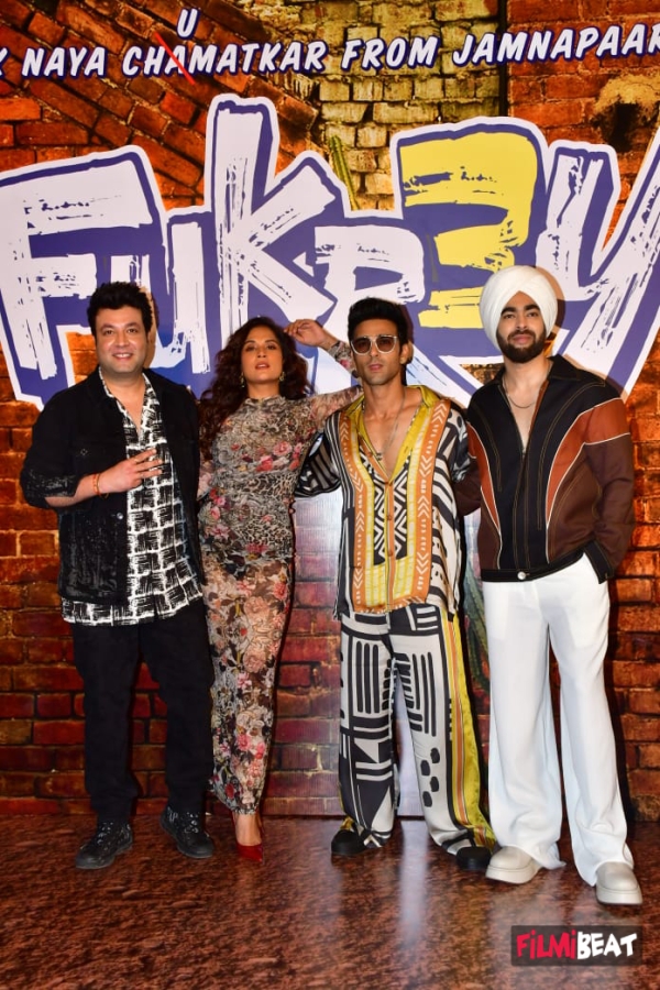 Fukrey 3 Trailer Launch: 'Fukrey 3' Trailer Unveiled; Cast Shines at ...