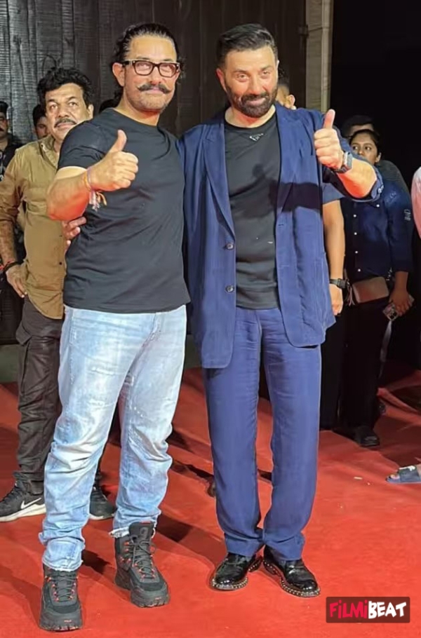 Salman Khan, Shah Rukh Khan, Aamir Khan & Others Attend 'Gadar 2 ...