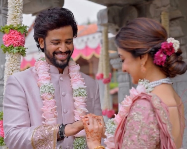 Actor Arjun Sarja's Daughter Aishwarya Announces Engagement to Actor ...