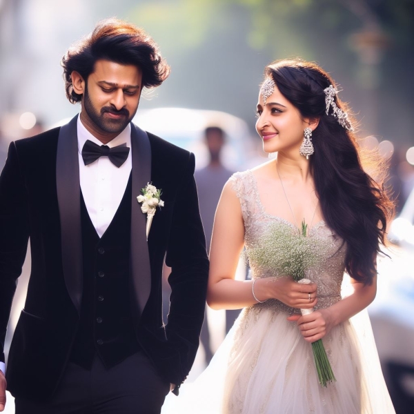 Prabhas and Anushka Shetty's AI-Generated Wedding Photos Spark Online ...