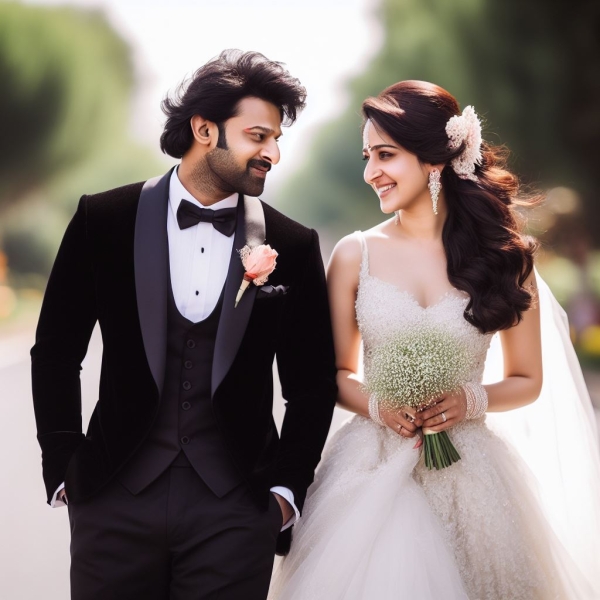 Prabhas and Anushka Shetty's AI-Generated Wedding Photos Spark Online ...