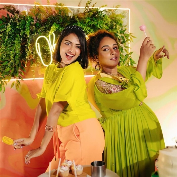 Amala Paul Shares Joyful Snaps From Pearle Maaney’s Baby Shower