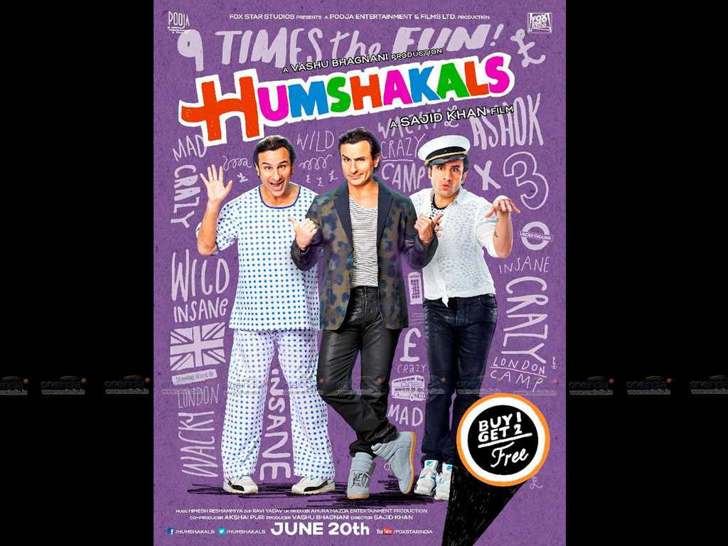 Humshakals Story, Humshakals Hindi Movie Story, Preview, Synopsis ...