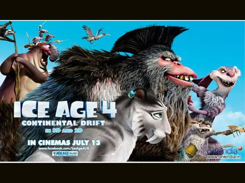 Ice Age Continental Drift Movie Poster